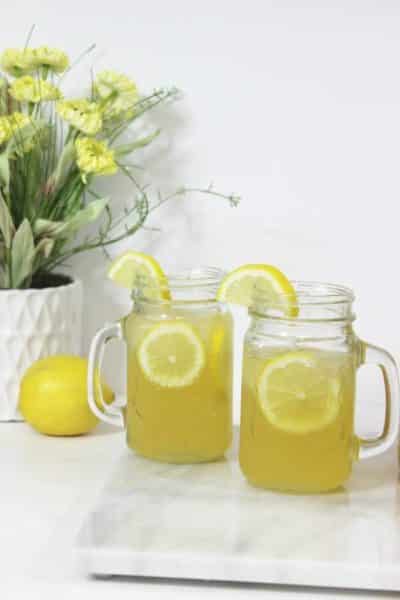 Summer Brew Lemonade Vodka Cocktail • Bake Me Some Sugar