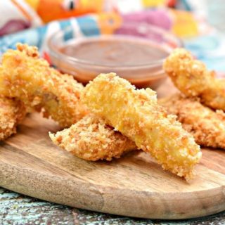 Air Fryer Fish Sticks - Keto Fish Sticks • Bake Me Some Sugar