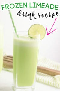The Best Frosted Frozen Limeade • Bake Me Some Sugar