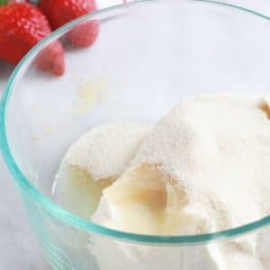 Quick And Easy Microwave Cheesecake Recipe (with video) • Bake Me Some ...