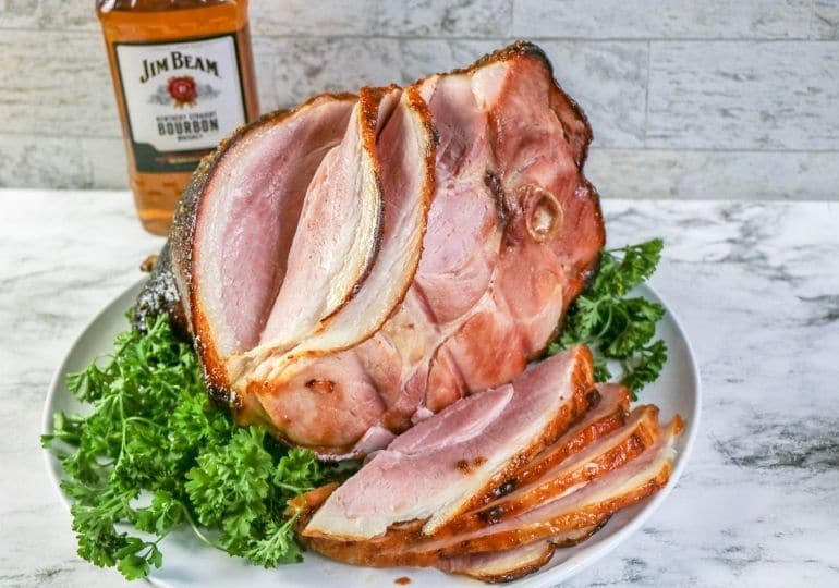 Bourbon Glazed Ham Recipe • Bake Me Some Sugar