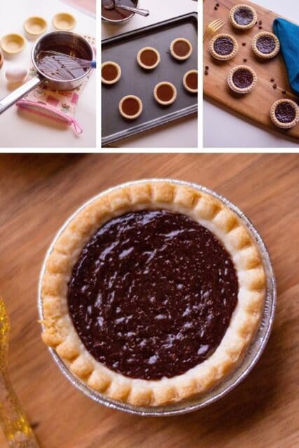 Mini Chocolate Pies Recipe • Bake Me Some Sugar
