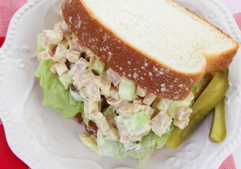 The Best Ham Salad Recipe • Bake Me Some Sugar