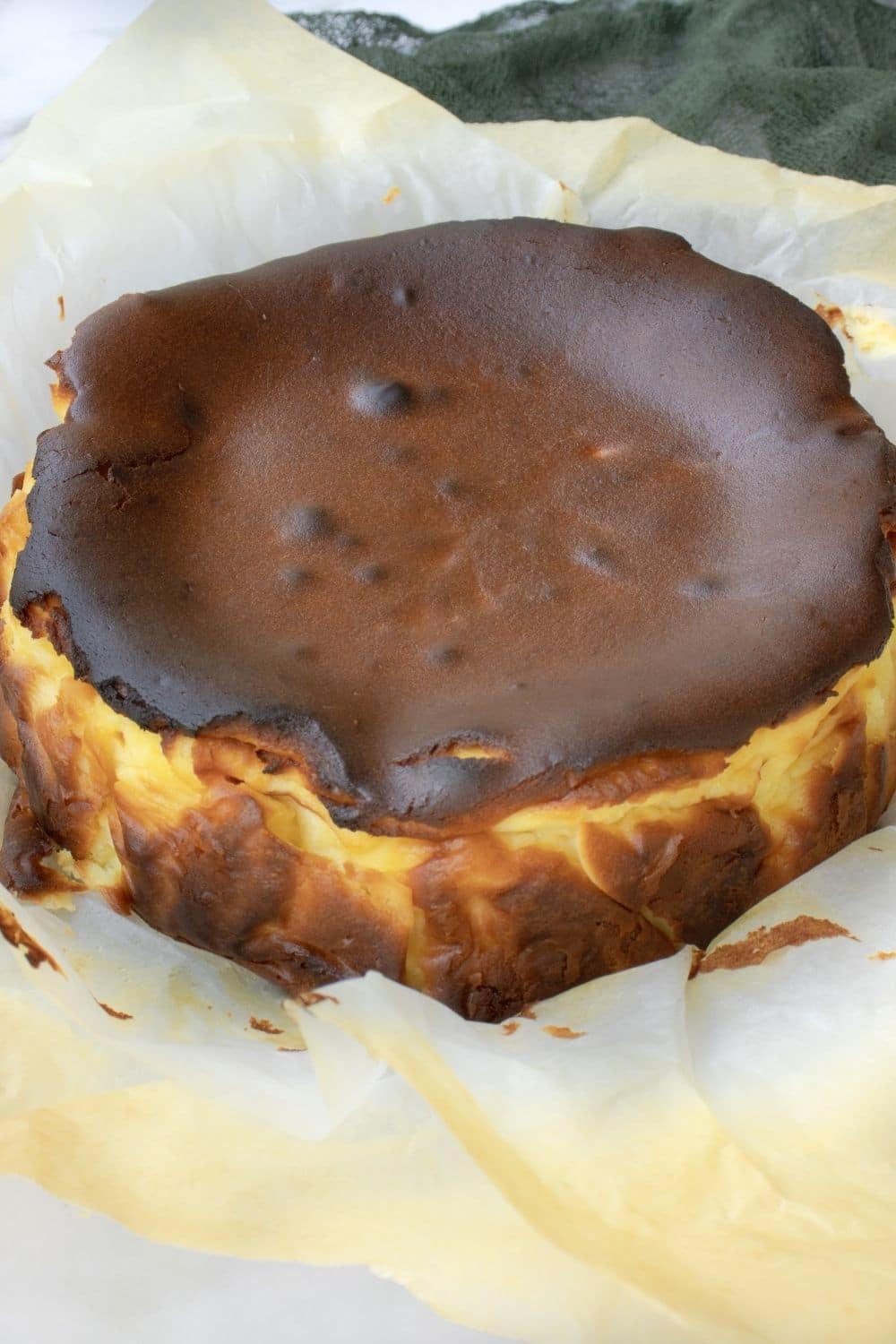 Basque Cheesecake Recipe • Bake Me Some Sugar