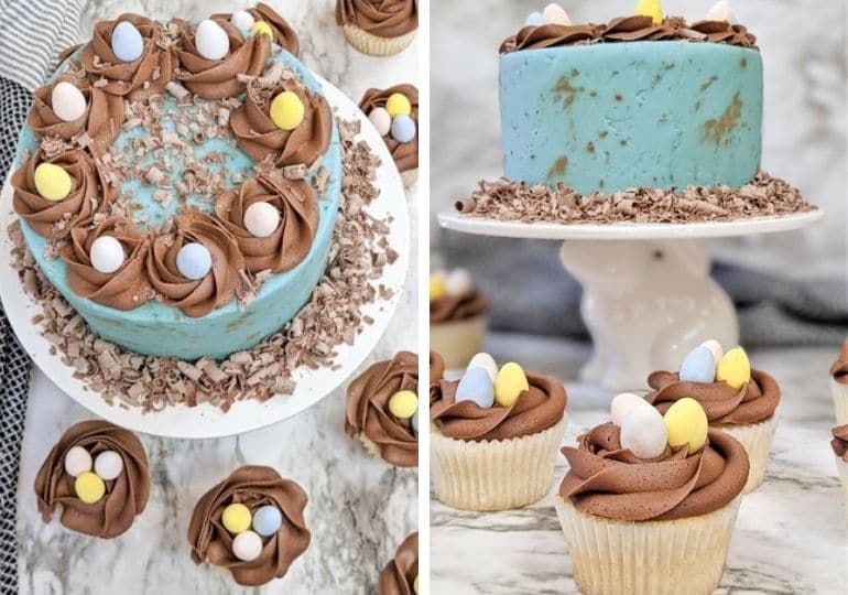 Layered Easter Cake Recipe • Bake Me Some Sugar