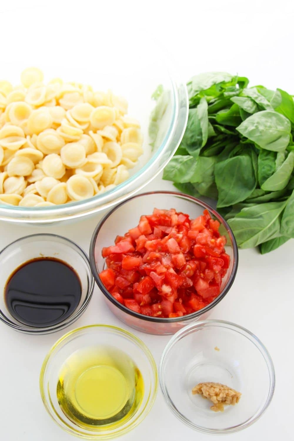 Bruschetta Pasta Salad Recipe • Bake Me Some Sugar