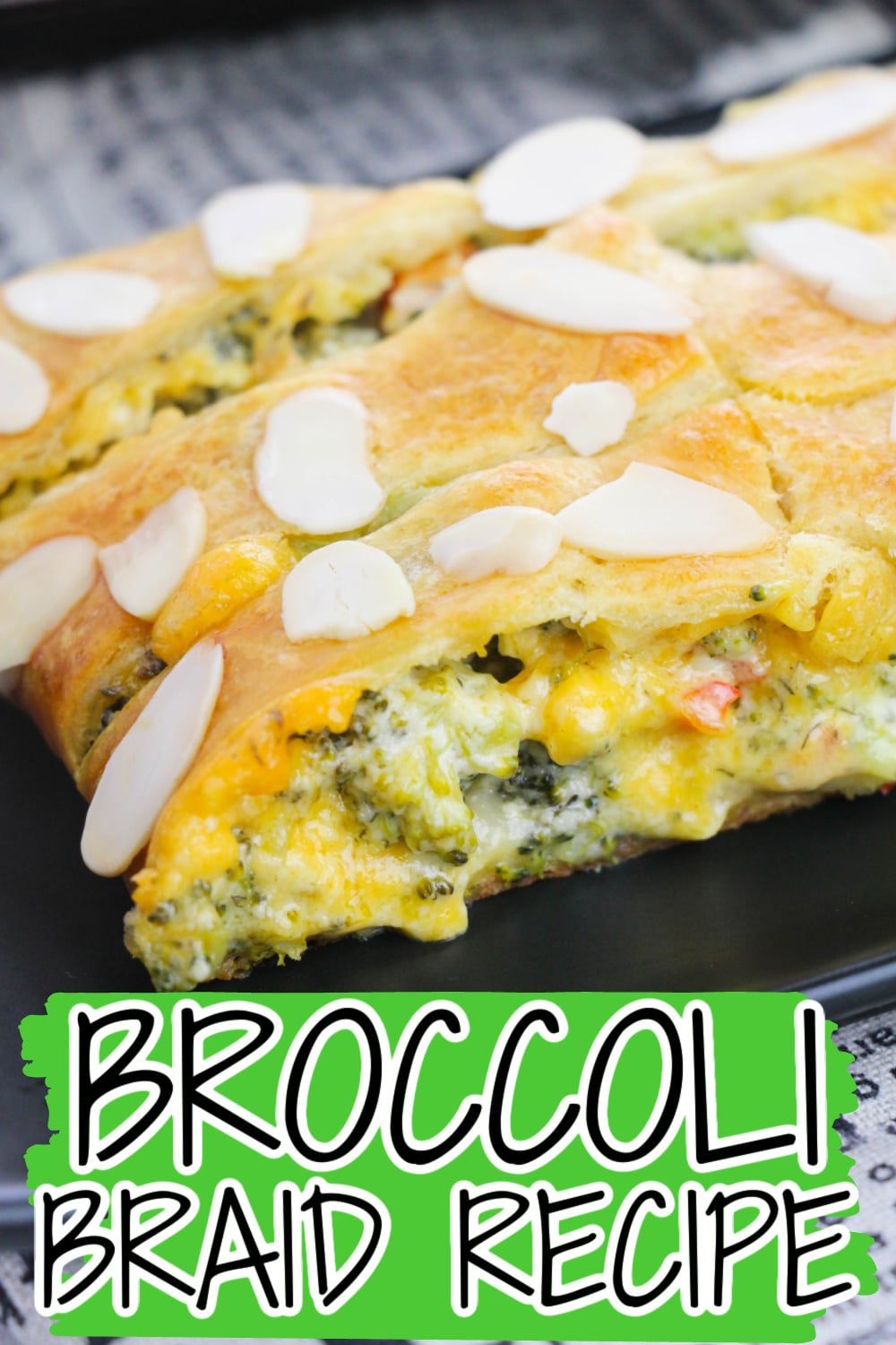 Easy Broccoli Braid With Crescent Rolls • Bake Me Some Sugar