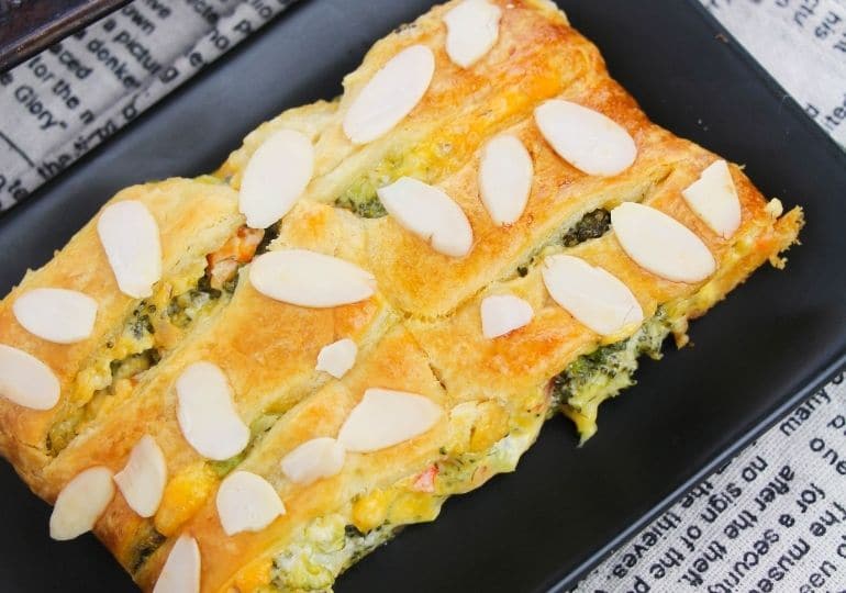 Easy Broccoli Braid With Crescent Rolls • Bake Me Some Sugar