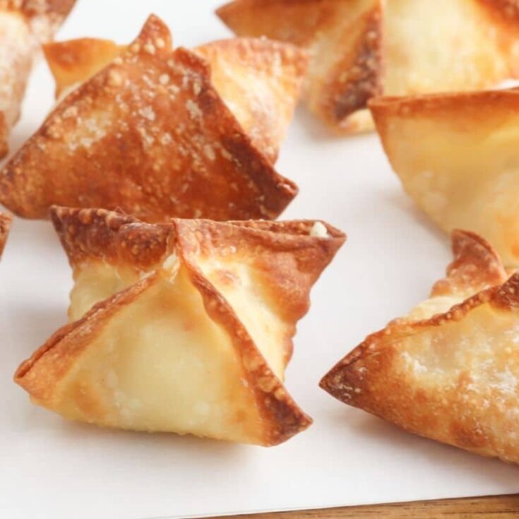 Crab Rangoons - Bake Me Some Sugar