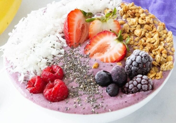 Easy Acai Bowl Recipe - Bake Me Some Sugar