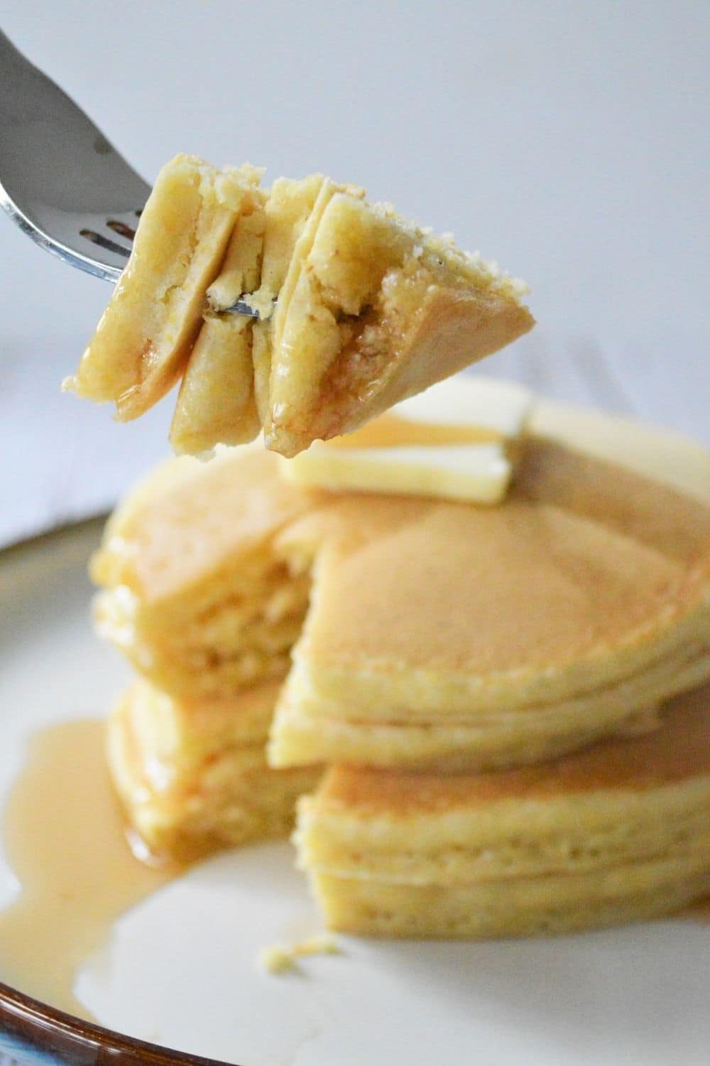 Fluffy Cornmeal Pancakes Recipe • Bake Me Some Sugar