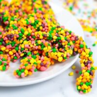 Rainbow Nerd Ropes Recipe • Bake Me Some Sugar