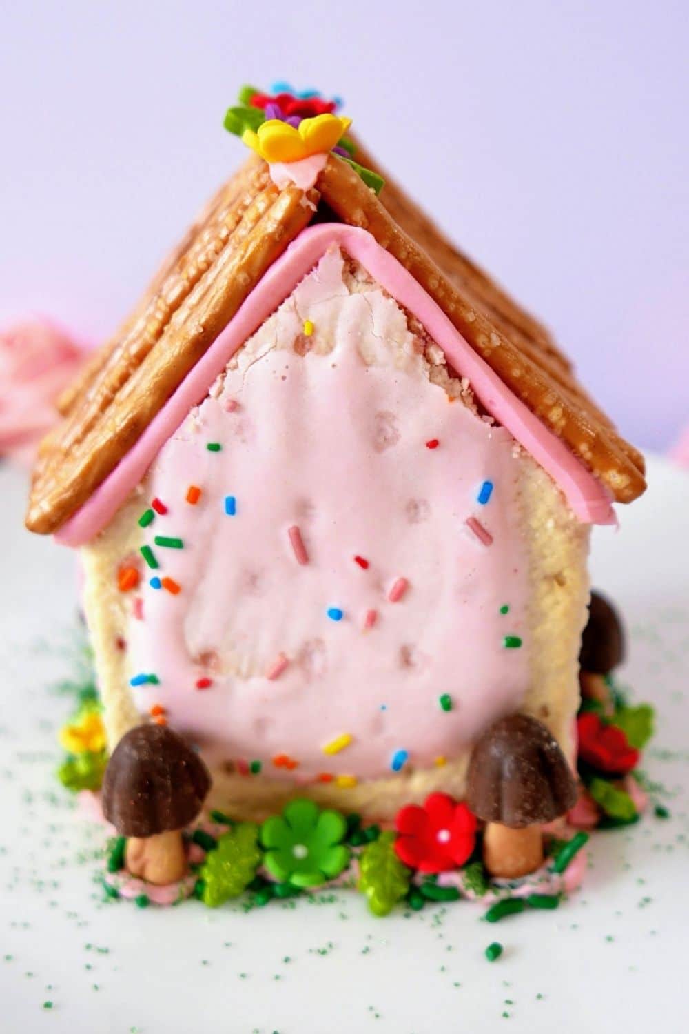 Magical Pop Tart Fairy Gingerbread House (Edible) • Bake Me Some Sugar