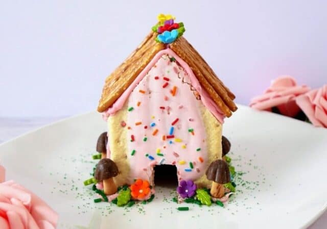 Magical Pop Tart Fairy Gingerbread House (Edible) • Bake Me Some Sugar