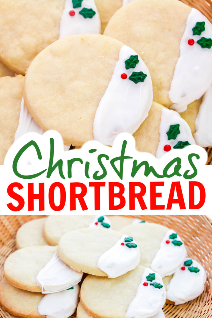 Buttery Christmas Shortbread Cookies Recipe • Bake Me Some Sugar
