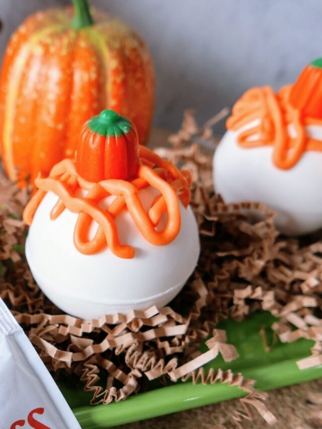 Festive Pumpkin Spice Hot Chocolate Bombs Recipe Story • Bake Me Some Sugar