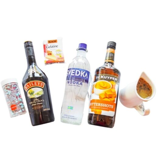 Gingerbread Christmas Jello Shots Recipe • Bake Me Some Sugar