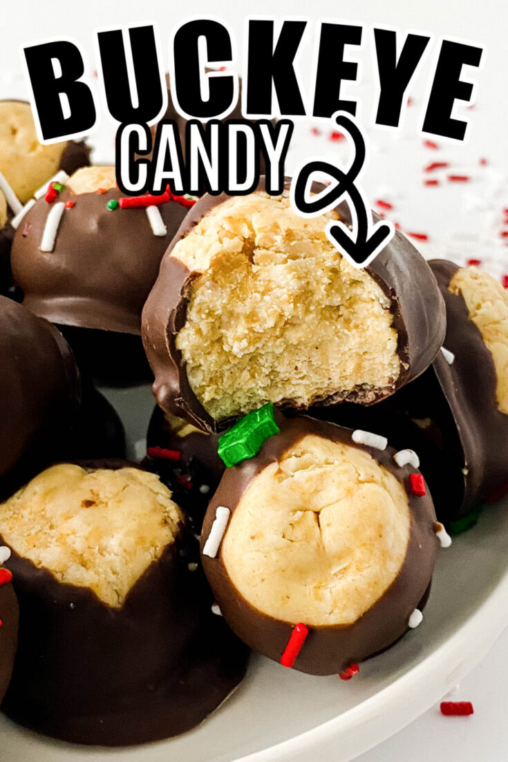 How To Make Buckeye Candy • Bake Me Some Sugar