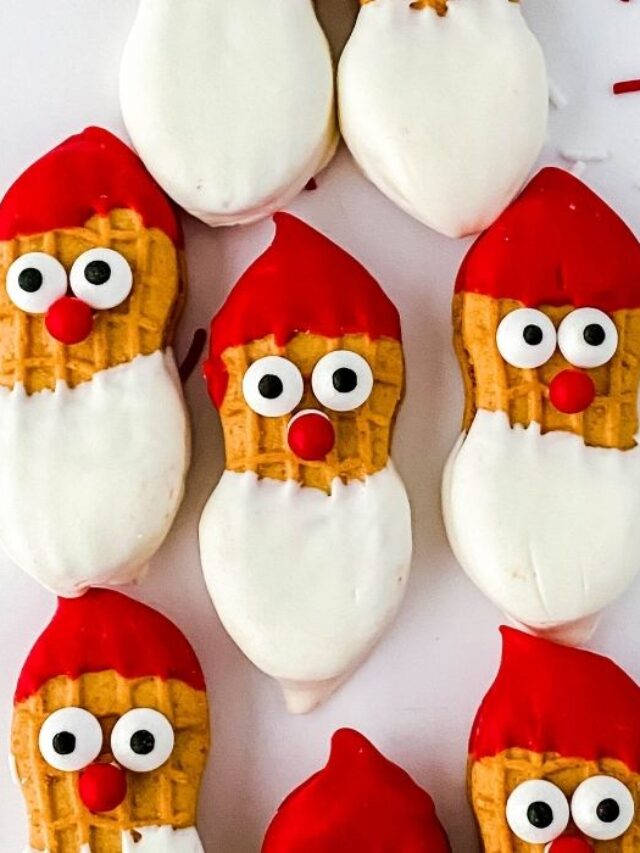 Nutter Butter Santa Cookies Story • Bake Me Some Sugar