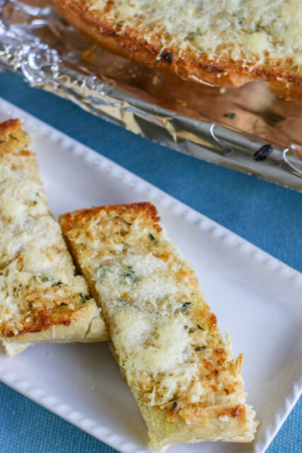 Cheesy Garlic Bread Recipe • Bake Me Some Sugar
