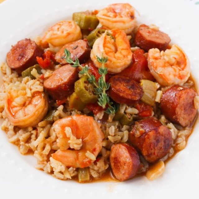 Shrimp Gumbo Recipe - Bake Me Some Sugar