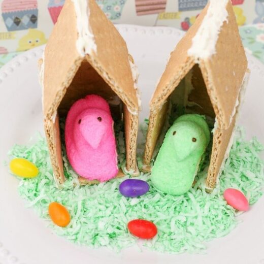 Easter Peeps House - Bake Me Some Sugar