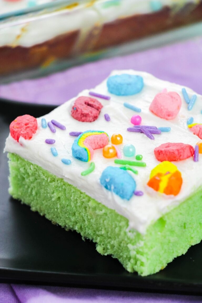 Homemade Lucky Charms Cake Recipe • Bake Me Some Sugar