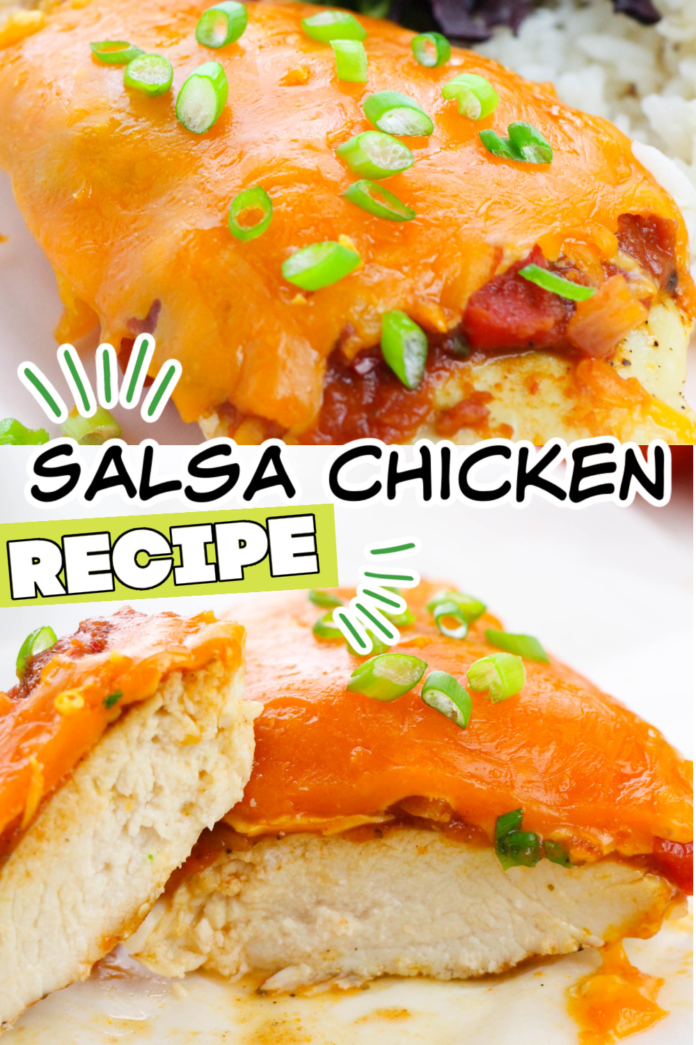 Easy Salsa Chicken Recipe • Bake Me Some Sugar