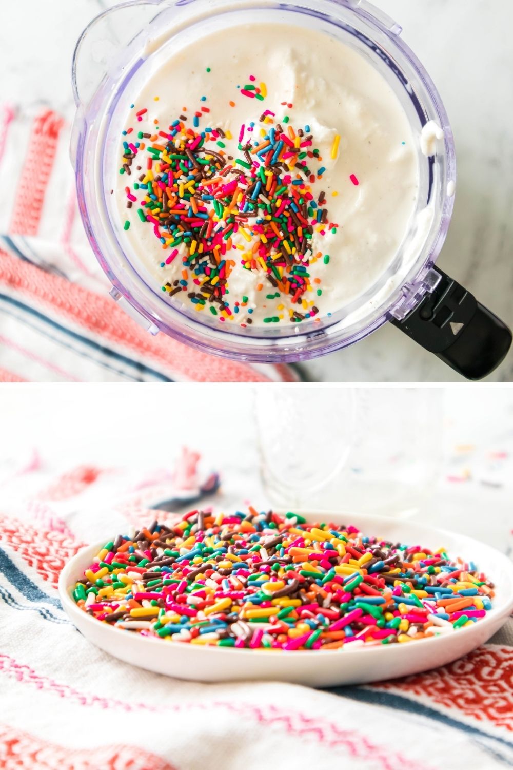 Easy Funfetti Milkshake Recipe • Bake Me Some Sugar