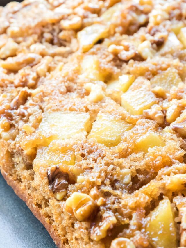 Apple Upside Down Cake Recipe Bake Me Some Sugar