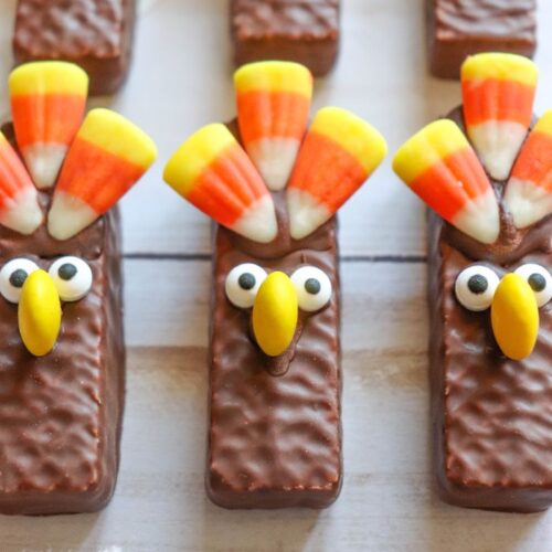 No Bake Turkey Wafer Cookies • Bake Me Some Sugar