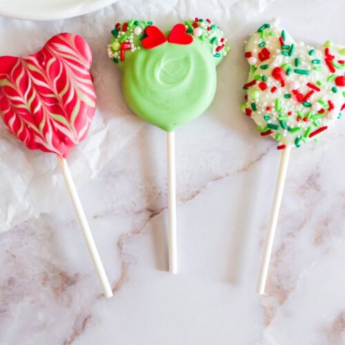 Mickey Mouse Oreo Pops • Bake Me Some Sugar