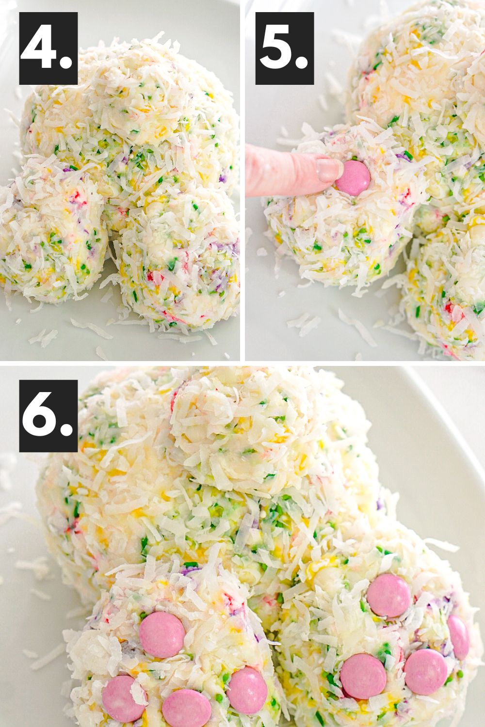 Sweet Easter Bunny Cheeseball • Bake Me Some Sugar