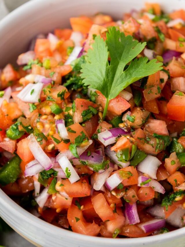 Homemade Garden Fresh Salsa Recipe Story • Bake Me Some Sugar