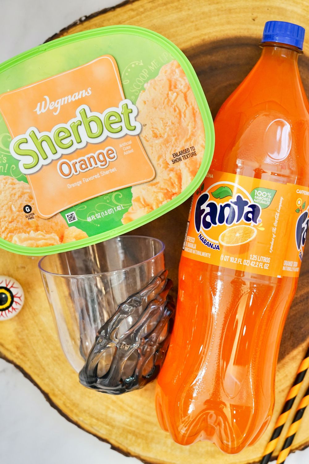 Screamtastic Halloween Fanta Floats • Bake Me Some Sugar