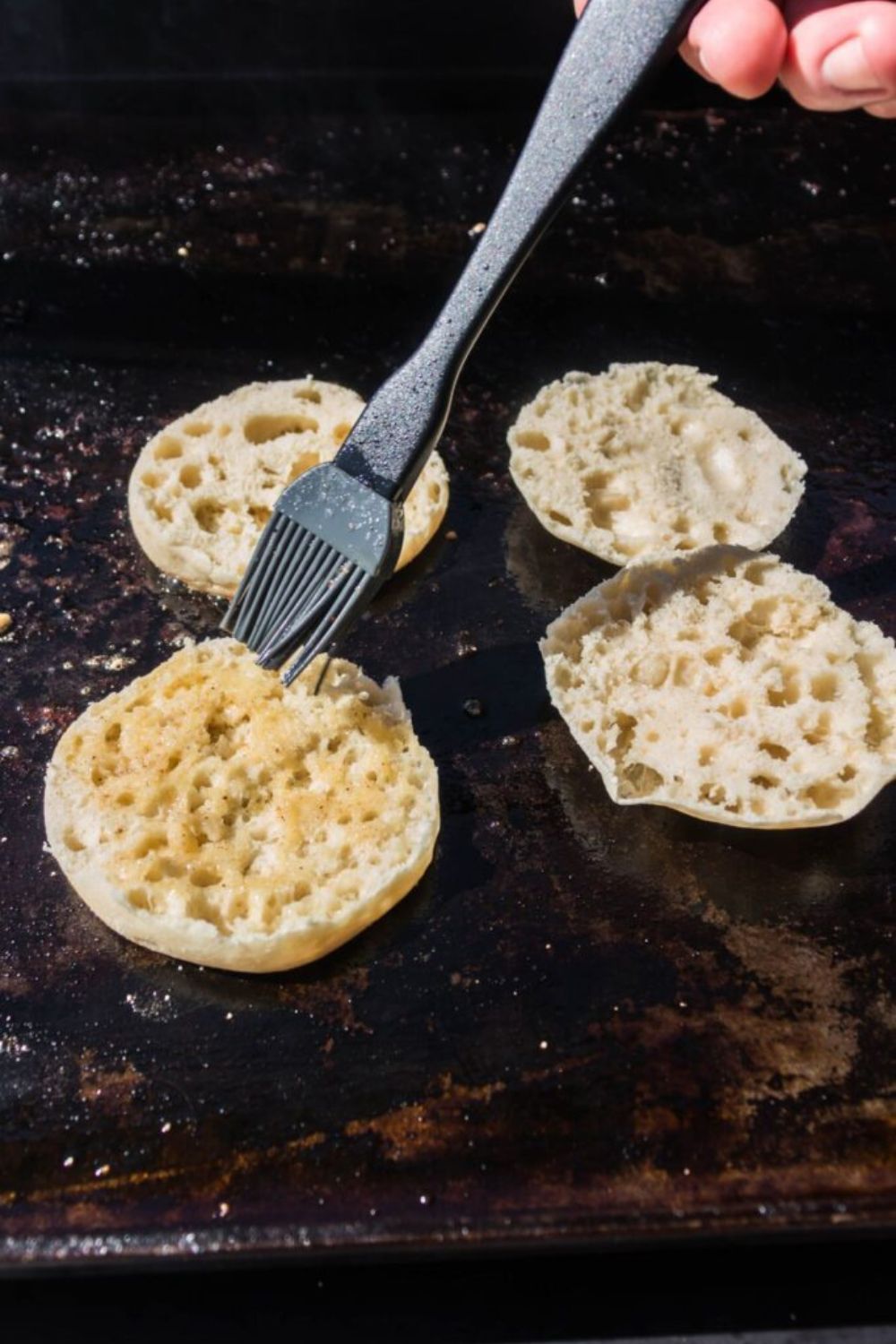 Blackstone Breakfast Sandwich • Bake Me Some Sugar