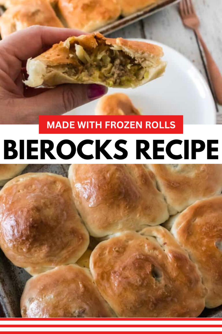 Easiest Bierocks Recipe Using Frozen Dinner Rolls • Bake Me Some Sugar