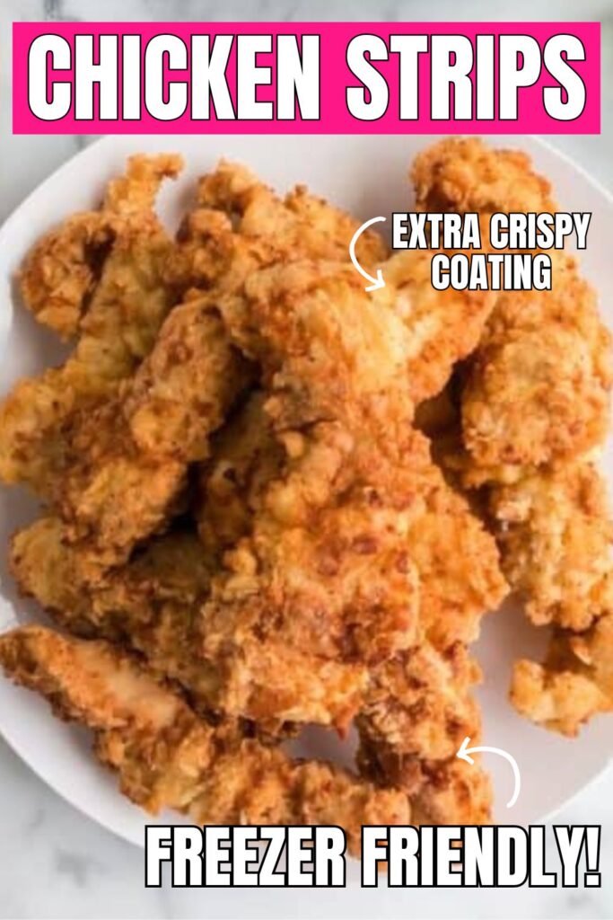 Homemade Chicken Strips Recipe • Bake Me Some Sugar