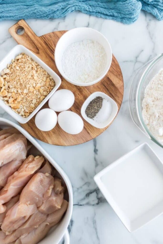 Homemade Chicken Strips Recipe • Bake Me Some Sugar