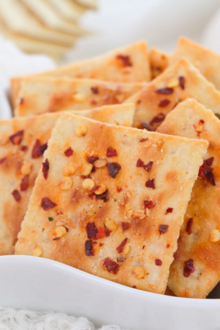 Alabama Heat Crackers (Spicy Ranch Seasoned Crackers) • Bake Me Some Sugar